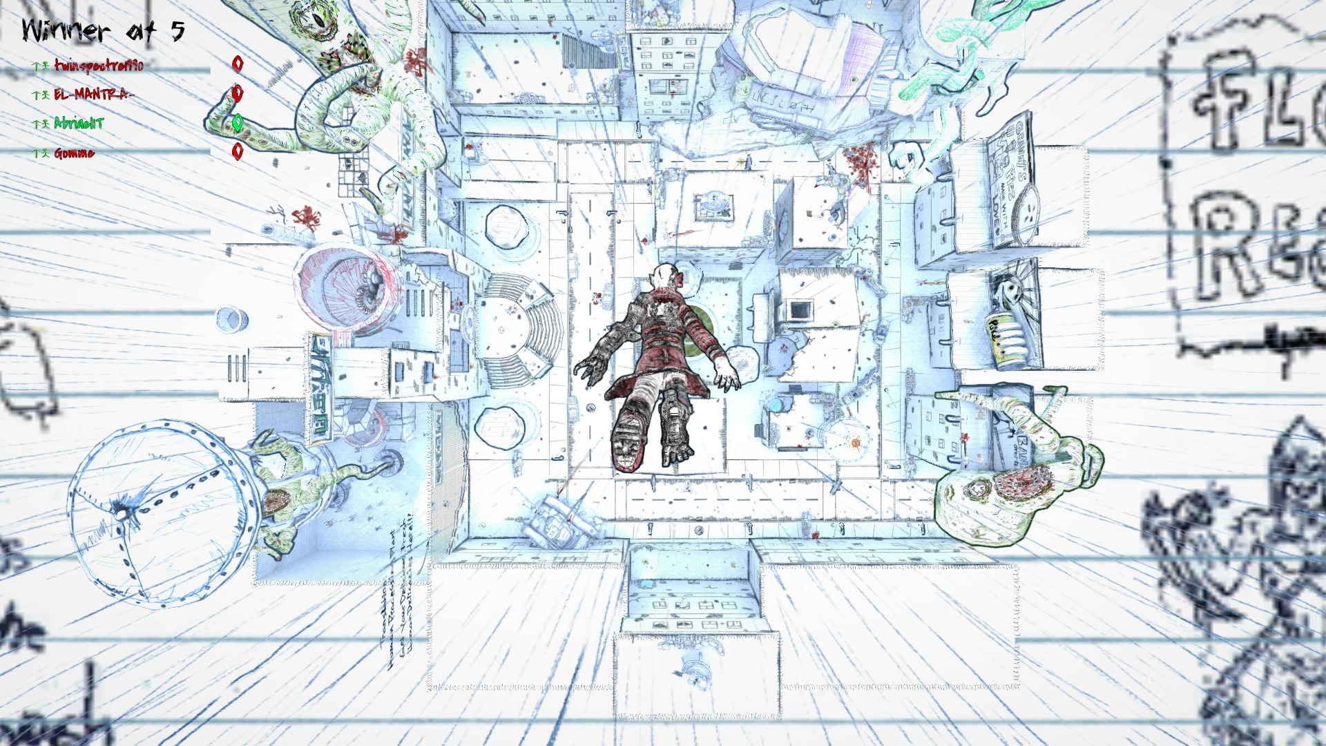 Drawn to Death - Playstation 4: Recensione - I Love Videogames