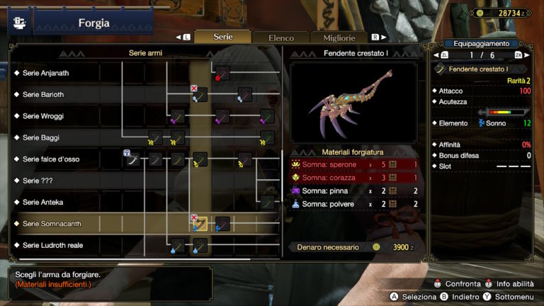 Guida completa al Somnacanth - Monster Hunter Rise