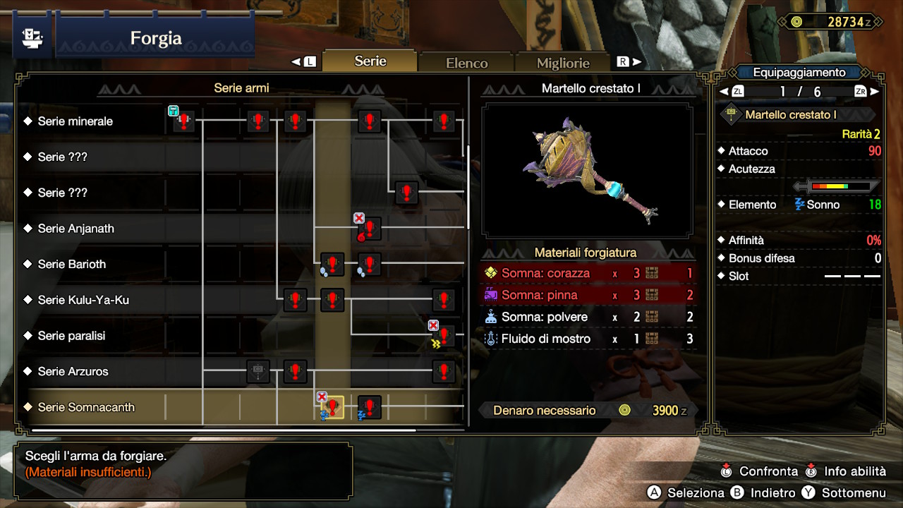 Guida completa al Somnacanth - Monster Hunter Rise