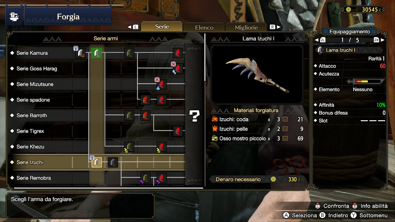 Guida completa al Gran Izuchi - Monster Hunter Rise