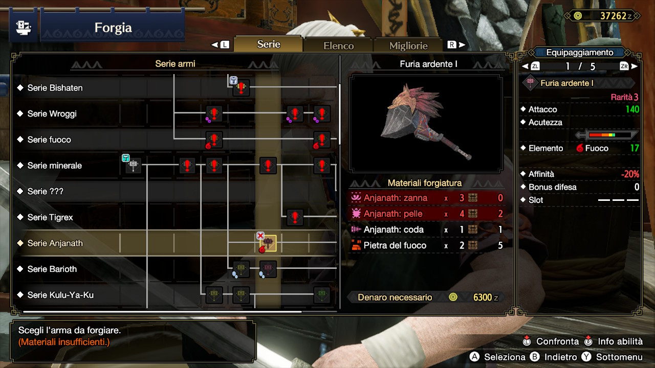 Guida completa all'Anjanath - Monster Hunter Rise