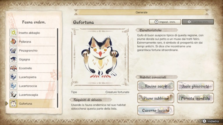 Guida completa alla fauna endemica - Monster Hunter Rise