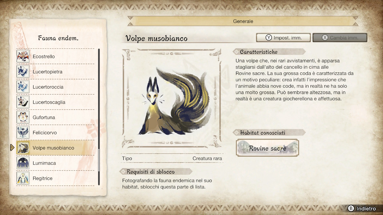 Guida completa alla fauna endemica - Monster Hunter Rise