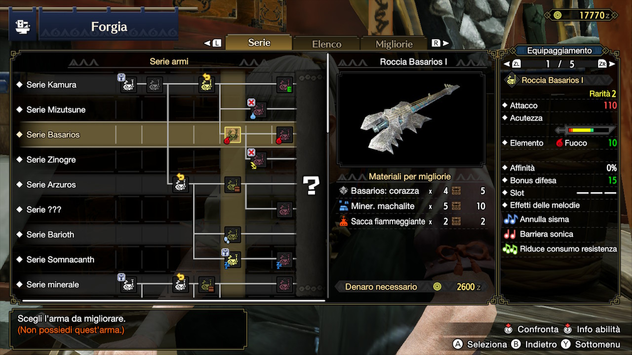 Guida completa al Basarios - Monster Hunter Rise