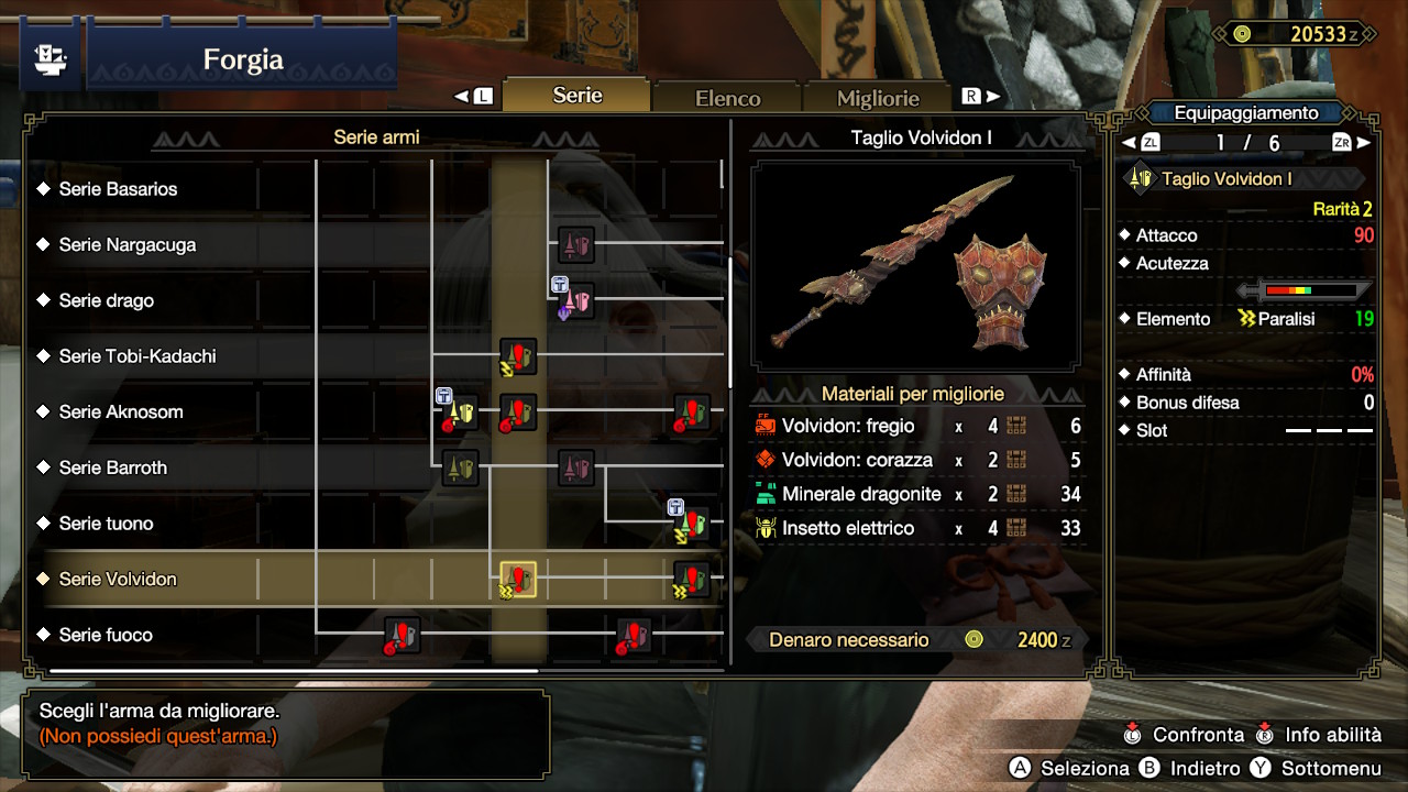 Guida completa al Volvidon - Monster Hunter Rise