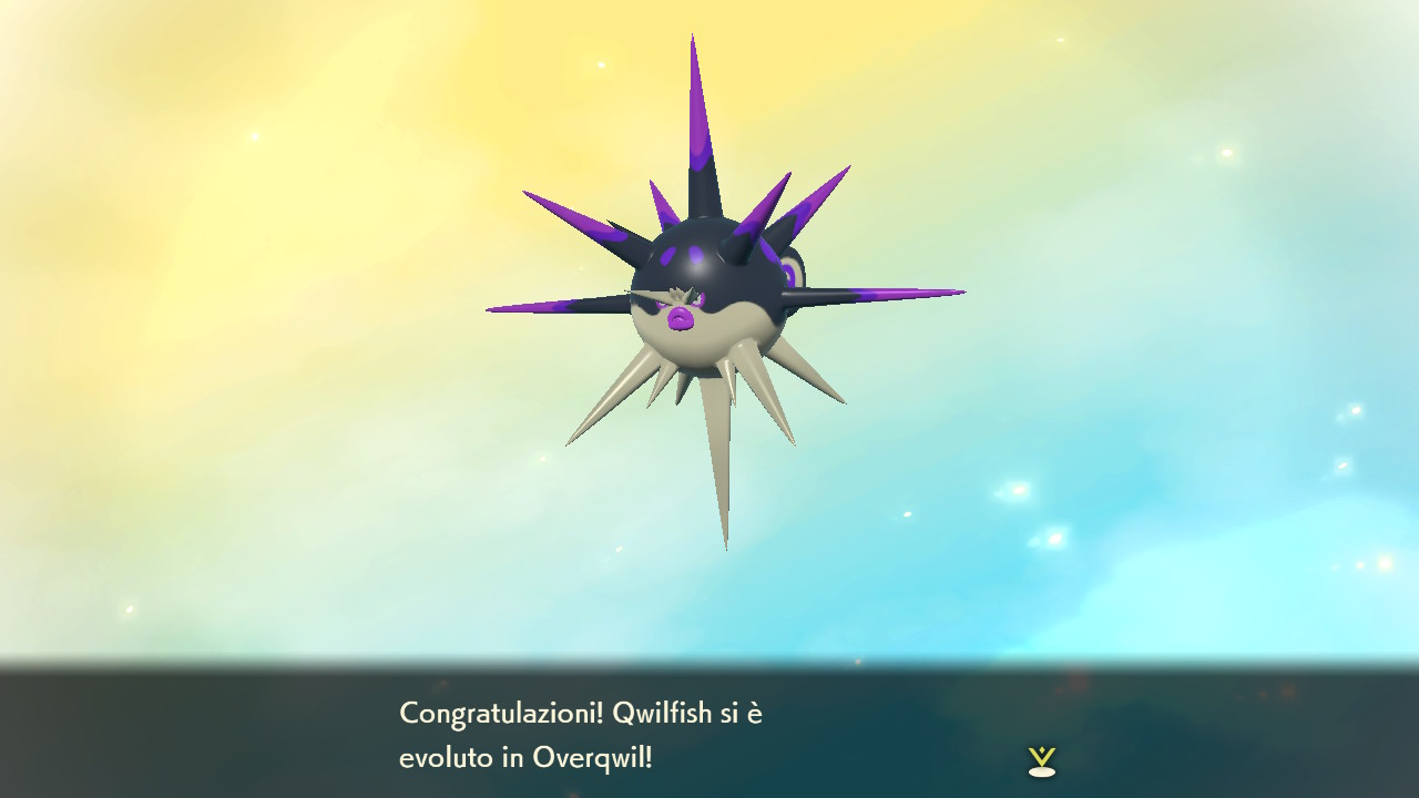 Come ottenere Overqwil, evoluzione di Qwilfish - Leggende Pokémon: Arceus